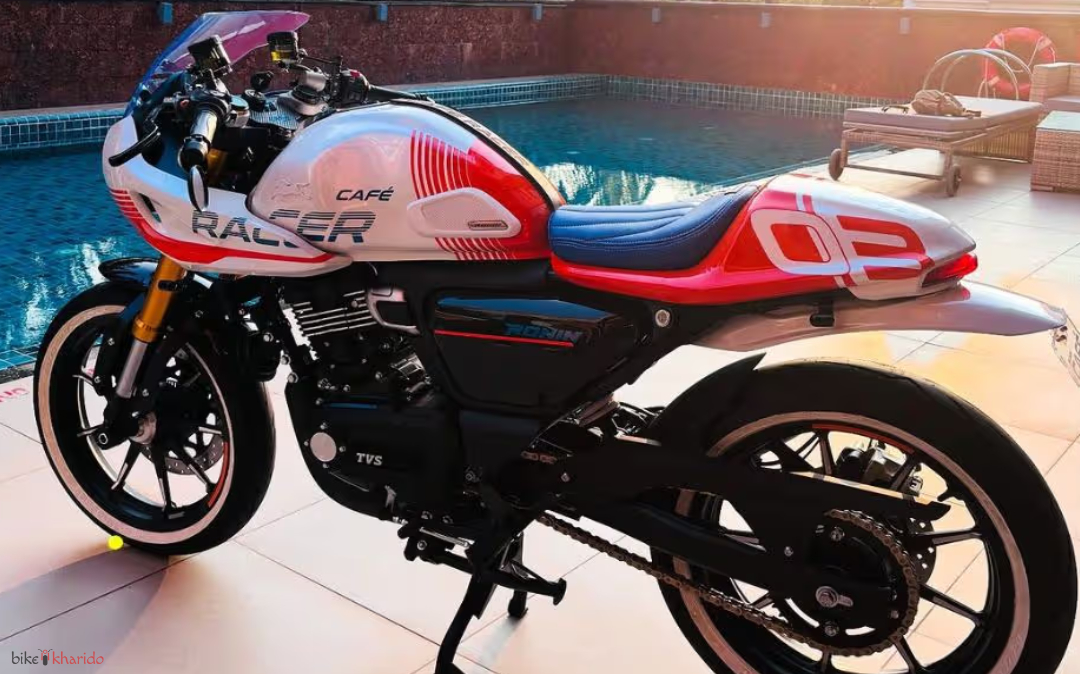 TVS Ronin Café Racer: A Stunning Modified Marvel - BikeKharido